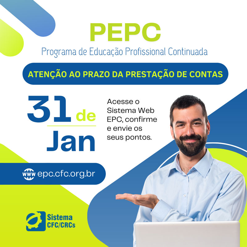 PEPC: Atenção ao Prazo da Prestação de Contas! Acesse o Sistema Web EPC ...