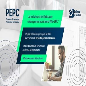 PEPC: Já Incluiu as Atividades que Valem Ponto no Sistema Web EPC? – CRCMS